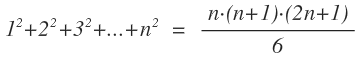 Wie kommt man auf die Summenformel für Quadratzahlen? 1^2 + 2^2 + 3^2 ...