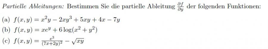 Partielle Ableitungen Differential von: f(x,y) = x^2 y - 2xy^3+5xy+4x - 7y | Mathelounge